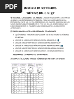 Actividades Matemáticas: Familia de los Cienes | PDF | Matemáticas