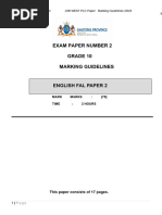 Efal Grade 10 P2 QP 2024 Final | PDF