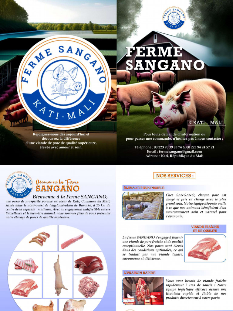 Deplian Ferme Sangano | PDF