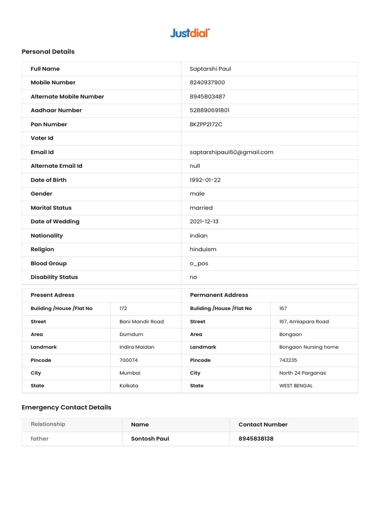 Joining Form | PDF | Government And Personhood