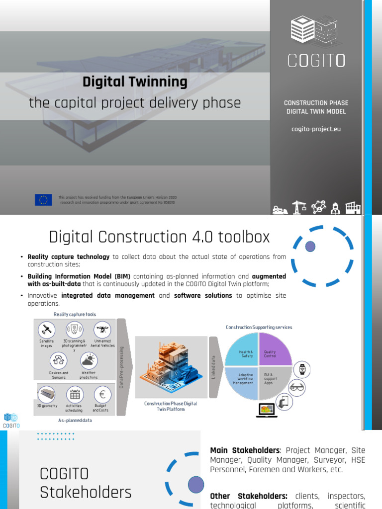 COGITO Overall Presentation | PDF | Building Information Modeling ...