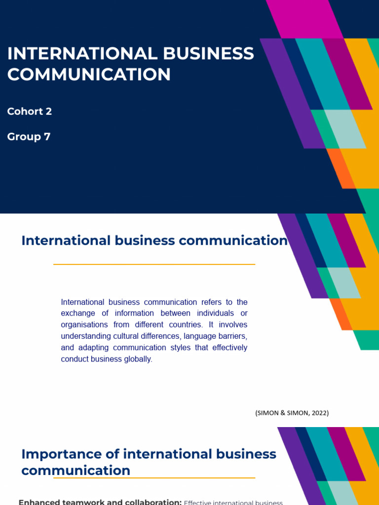 Effective International Business Communication | PDF | Diversity ...
