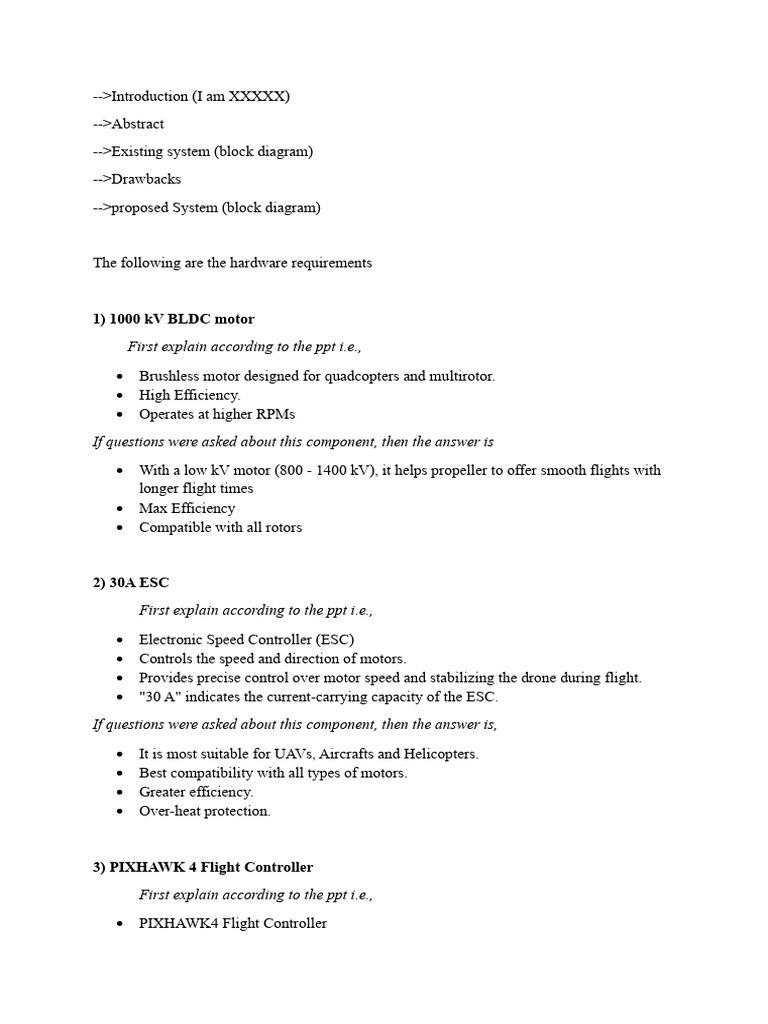 ! review Prep | PDF | Unmanned Aerial Vehicle | Quadcopter