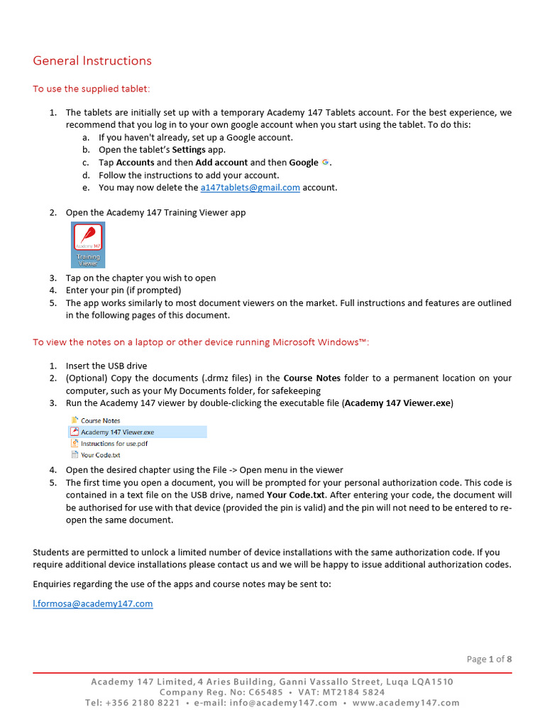Instructions For Use | PDF | Mobile App | Computer File