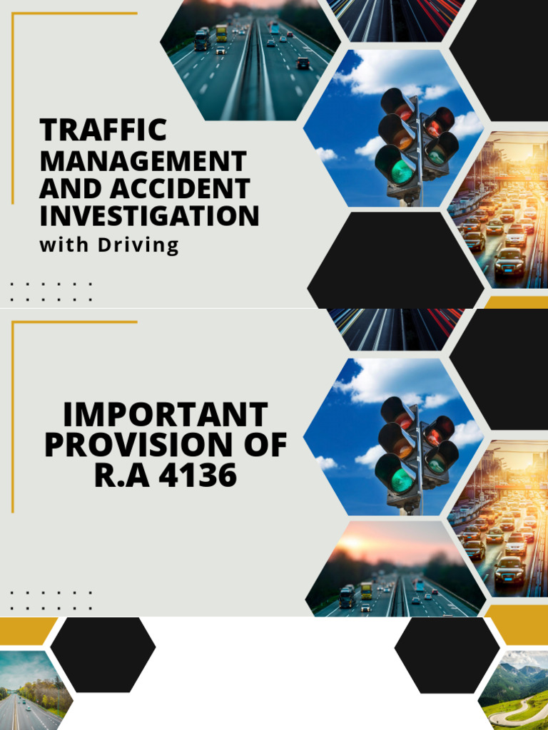 Traffic Management 1.6 | PDF | Truck | Vehicles