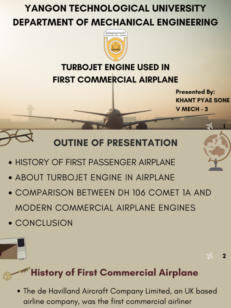 Simple Green and Beige Vintage Illustration History Report Presentation ...