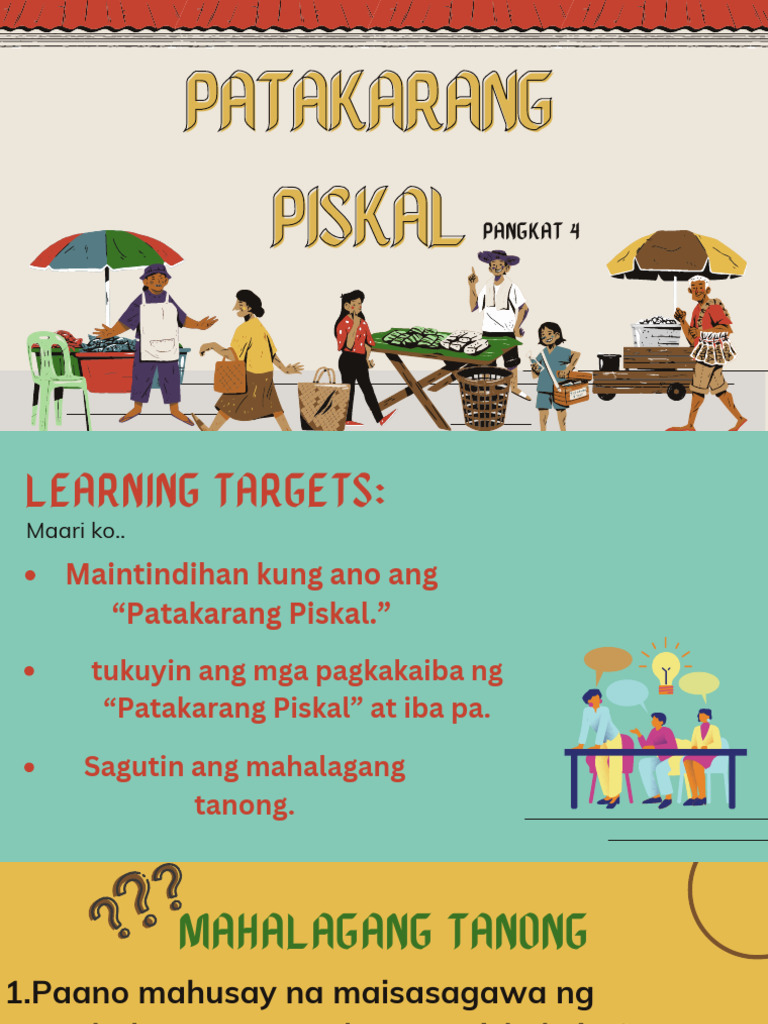 Final Patakarang Piskal | PDF