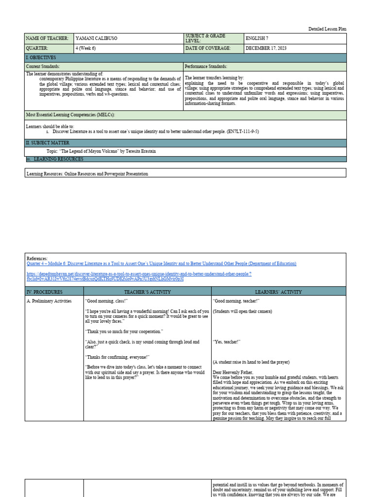 Fco - Calibuso y | PDF | Volcano | Learning