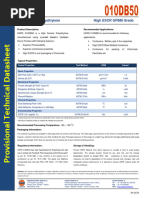 HDPE 5502 Technical Data Sheet | PDF | Materials | Physical Sciences