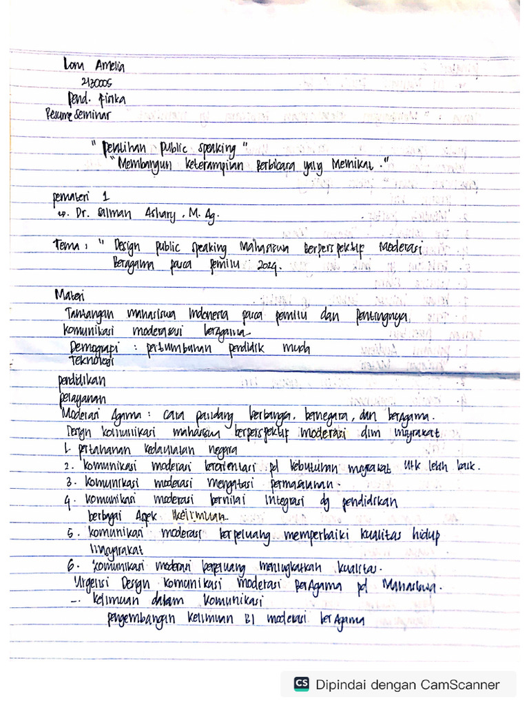 Resume Seminar Lona Amelia | PDF