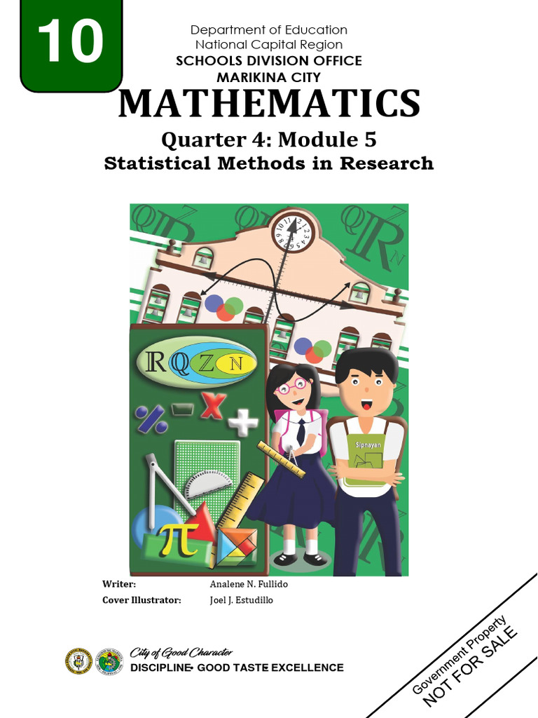 MATH GR10 QTR4-M5-28pages | PDF | Statistics | Standard Score