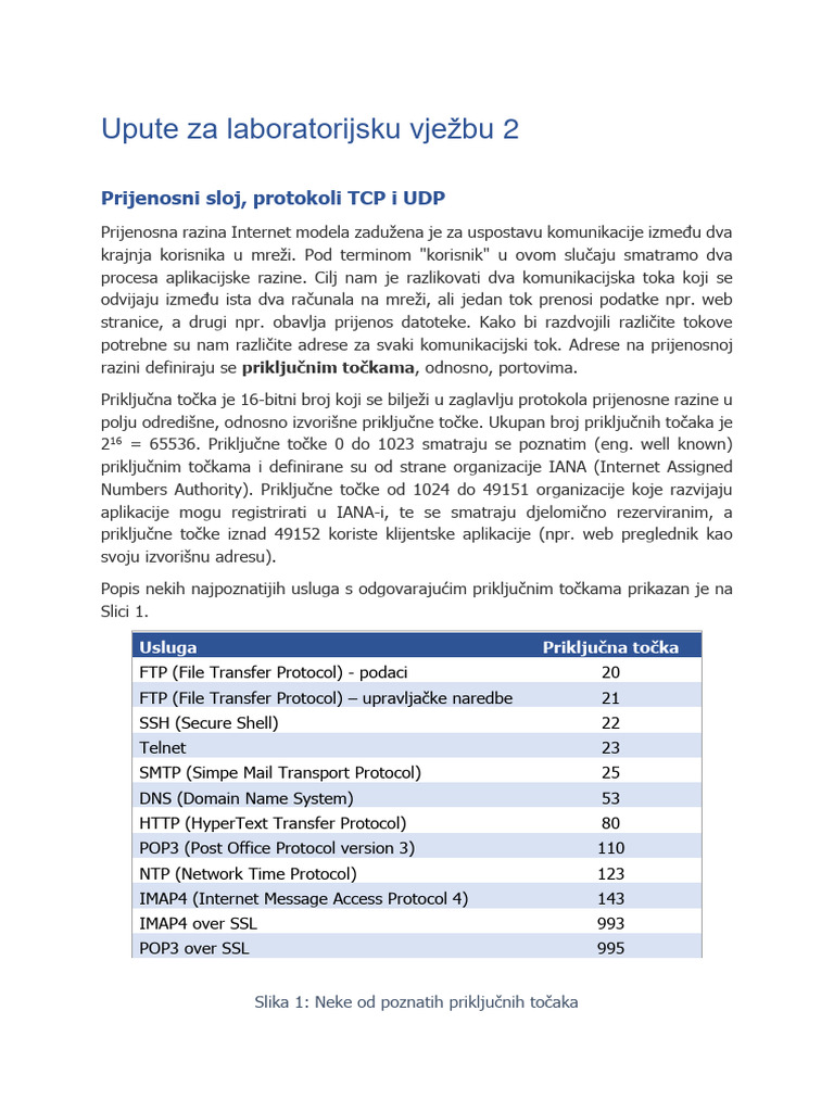 RM Lab Vjezba 2 Upute | PDF