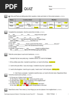 Interchange - 5th - Edition-intro-Workbook Answer Key | PDF | Bedroom ...