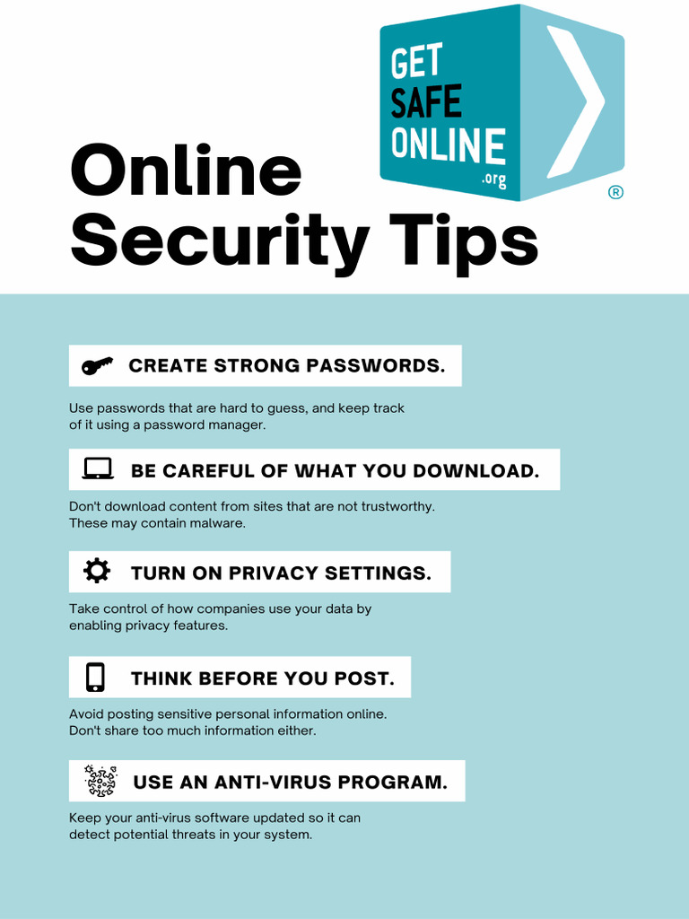 Light Blue Super Swiss Internet Safety Poster | PDF