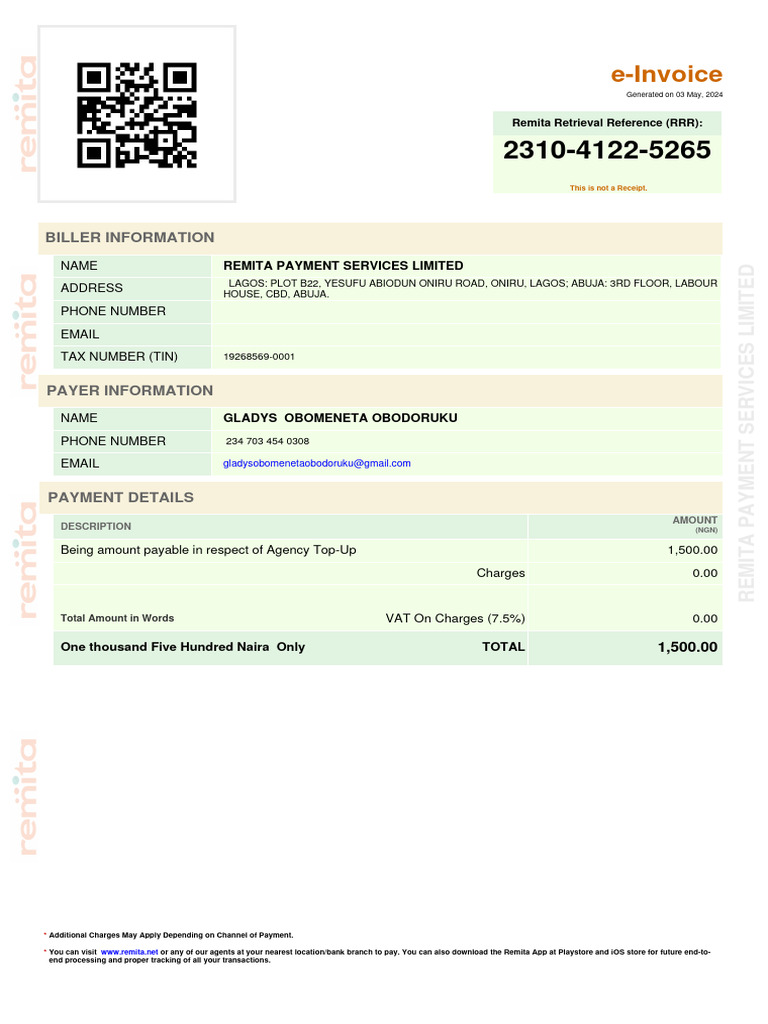 View File Details | PDF | Receipt | Money