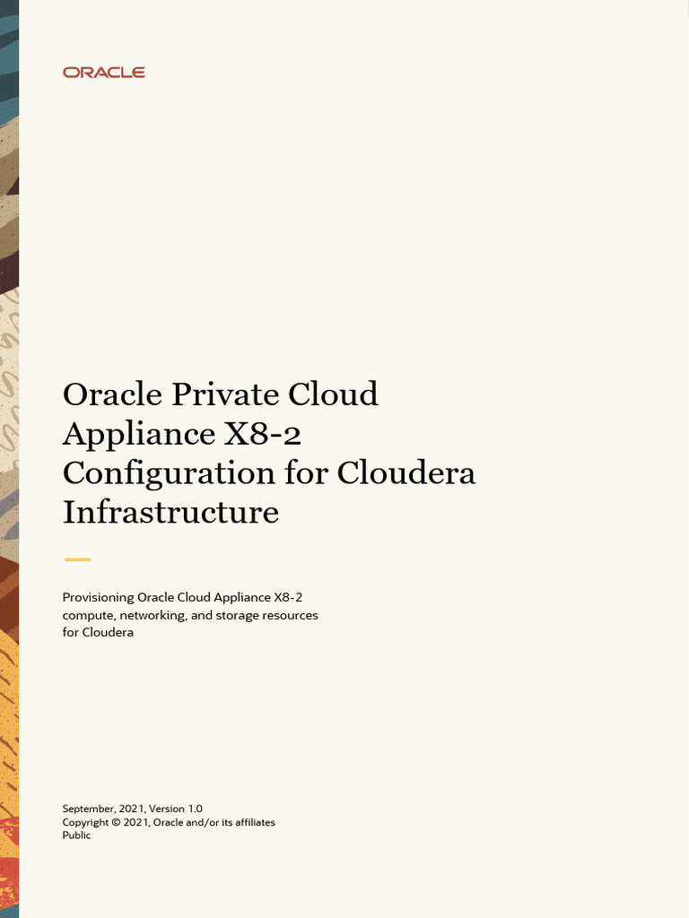 Configuring Pca For Cloudera CDP Techpaper | Download Free PDF | Computer Network | Virtual Machine