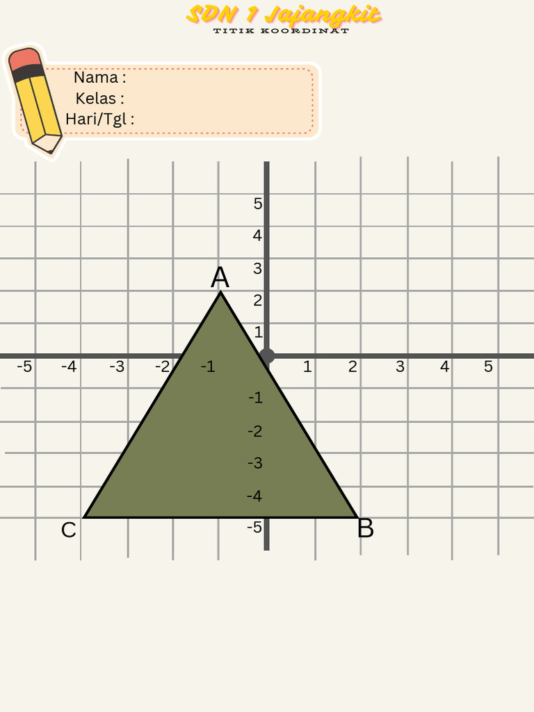 Colorful Bold Find The Coordinate Math Worksheet - 20240423 - 133054 - 0000 | PDF