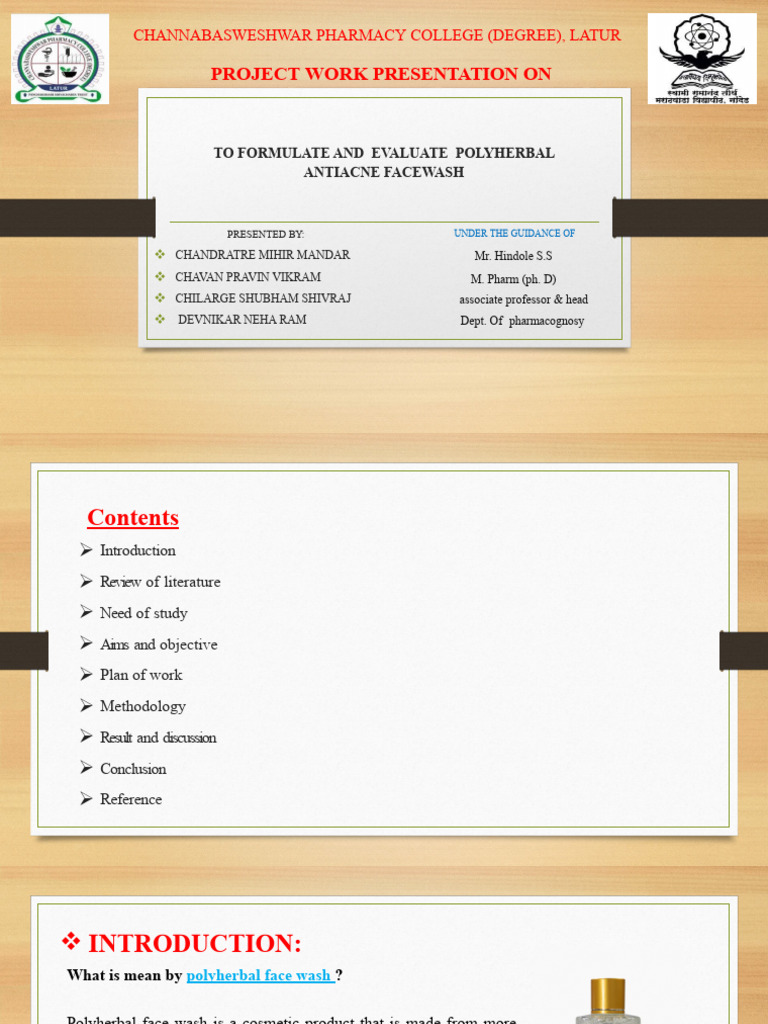 Final 2 | PDF | Pharmaceutical Formulation | Cosmetics