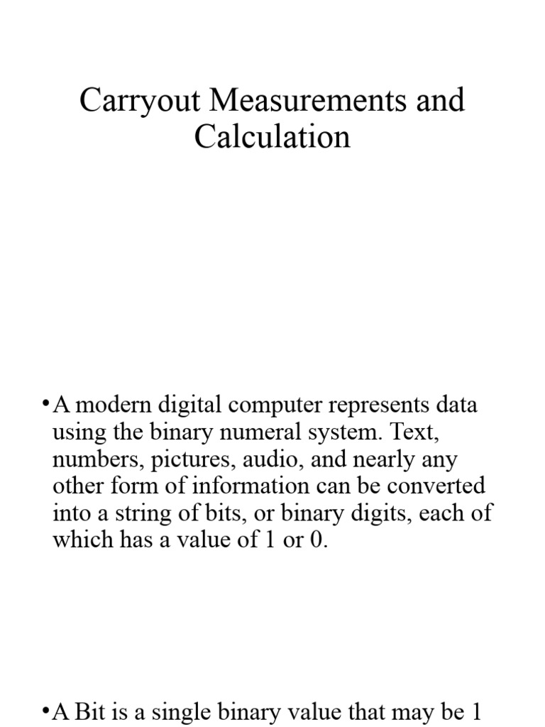 Binary Number | PDF | Byte | Bit Binary Number | PDF | Byte | Bit