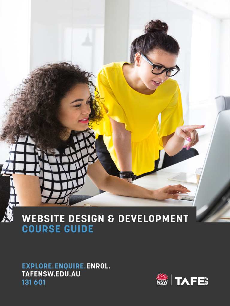 TAFE NSW Website Design and Development Courses | PDF | Information Technology | Computing
