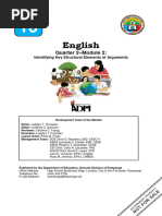 English: Quarter 2 - Module 2: Key Structural Elements and Language ...