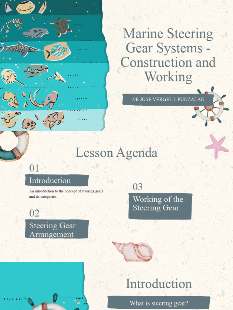 Marine Steering Gear Systems Overview | PDF | Servomechanism | Steering