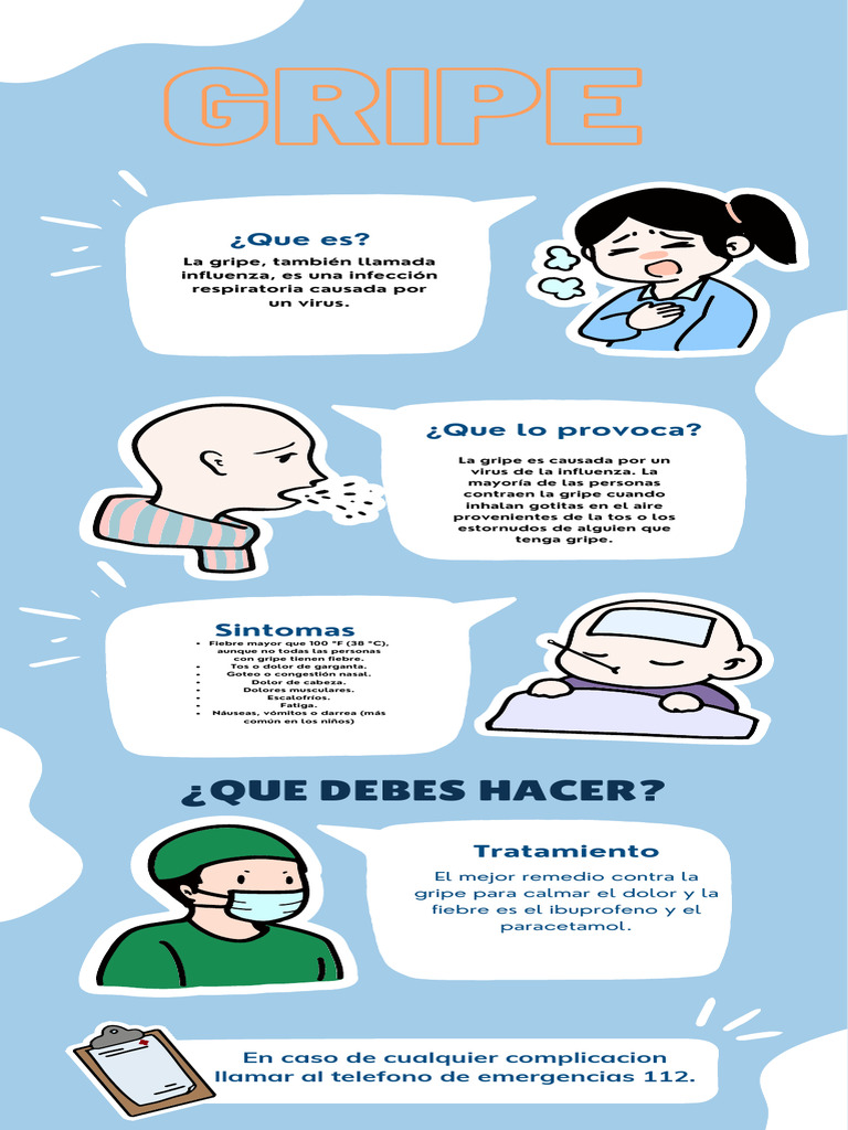 Poster Gripe Biologia | PDF