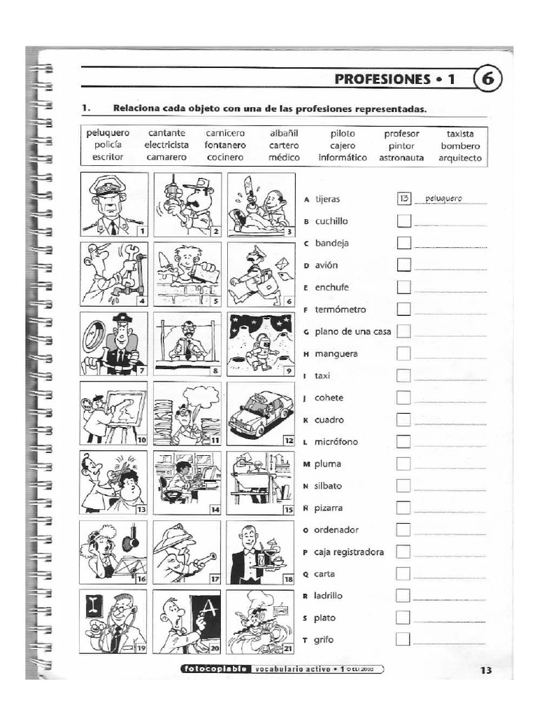 Las Profesiones | PDF