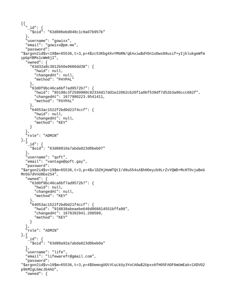 users | PDF | User (Computing) | Password