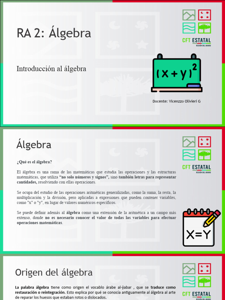 Álgebra | PDF | Álgebra | Multiplicación