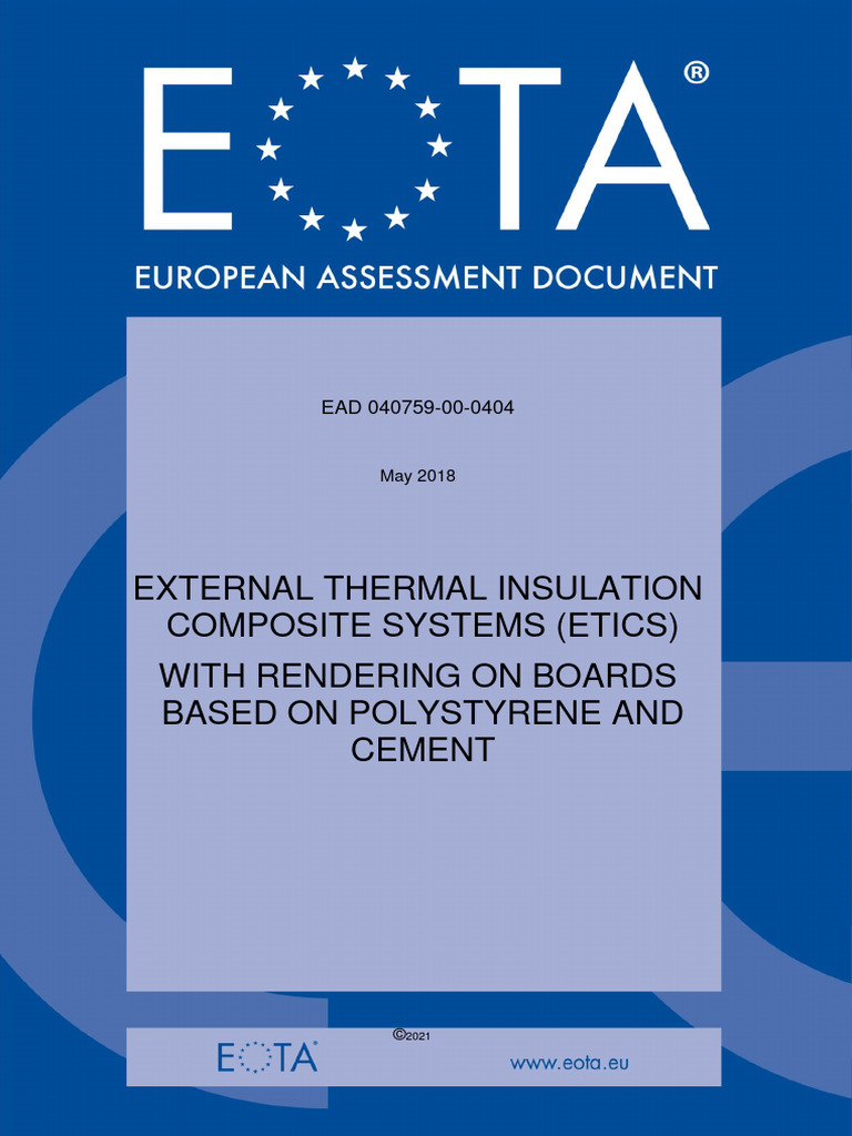 ETICS | PDF | Strength Of Materials | Thermal Insulation
