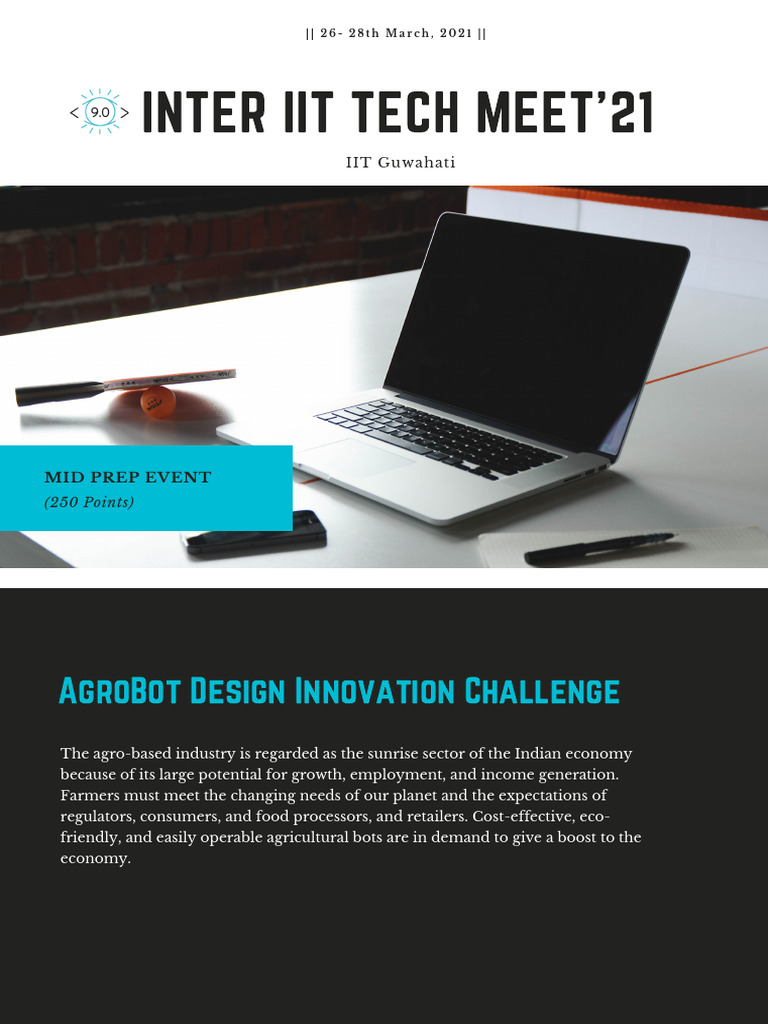 AgroBot Design Innovation Challenge | PDF | Agriculture | Weed