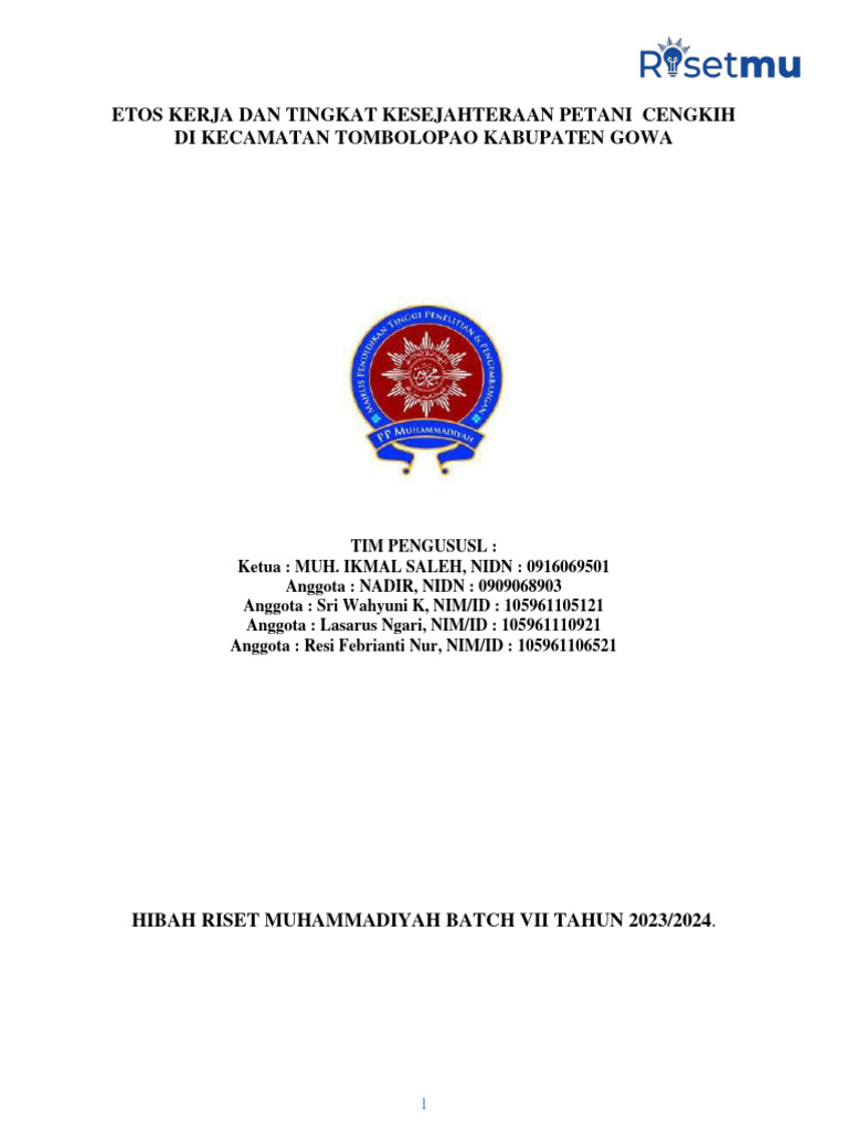 Laporan Kemajuan-Risetmu-VII | PDF | Kesehatan Holistik | Teknologi ...