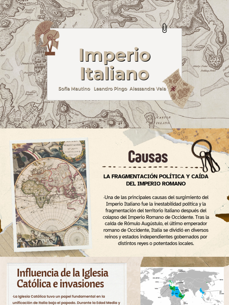 Imperio Italiano: Orígenes y Consecuencias | PDF | Italia | imperio Romano
