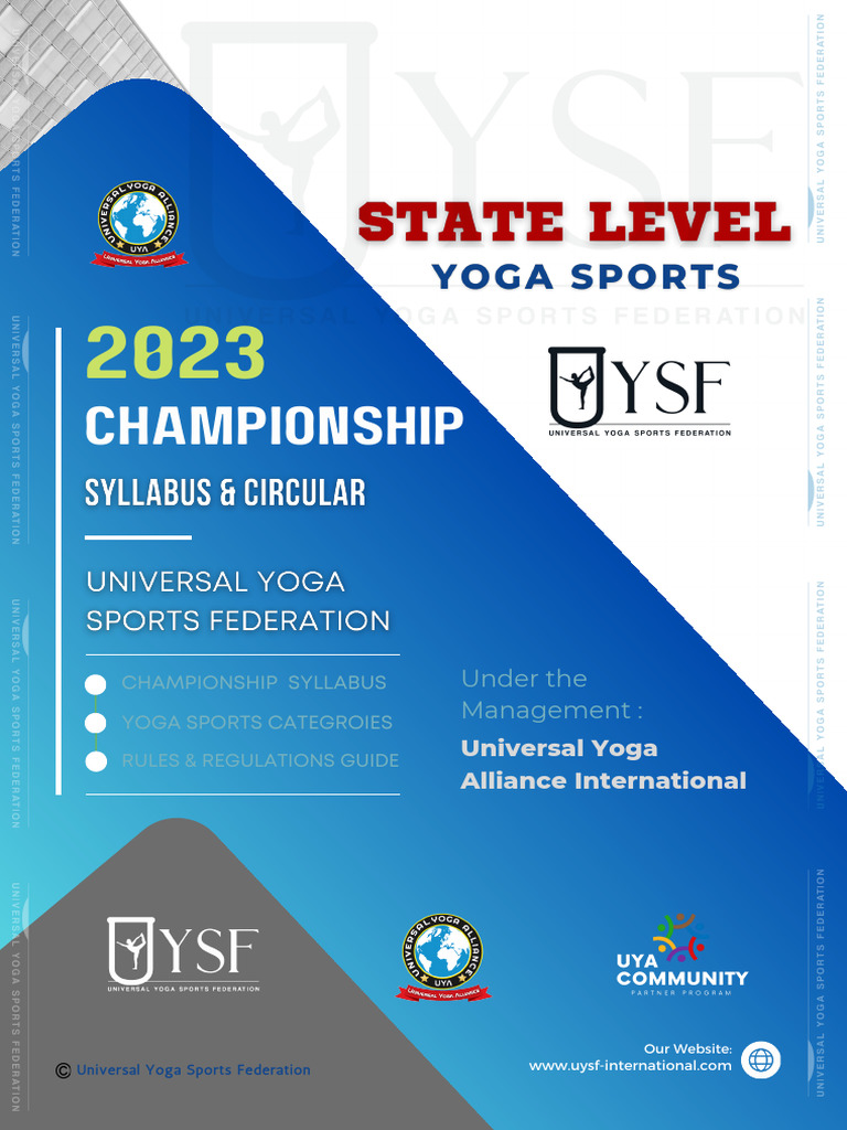 UYSF State Level Updated Syllabus & Circular | PDF | Asana | Hand