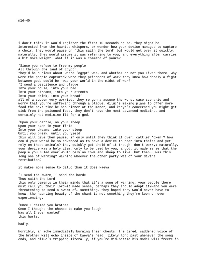 Plagued - Genshin Fic | PDF