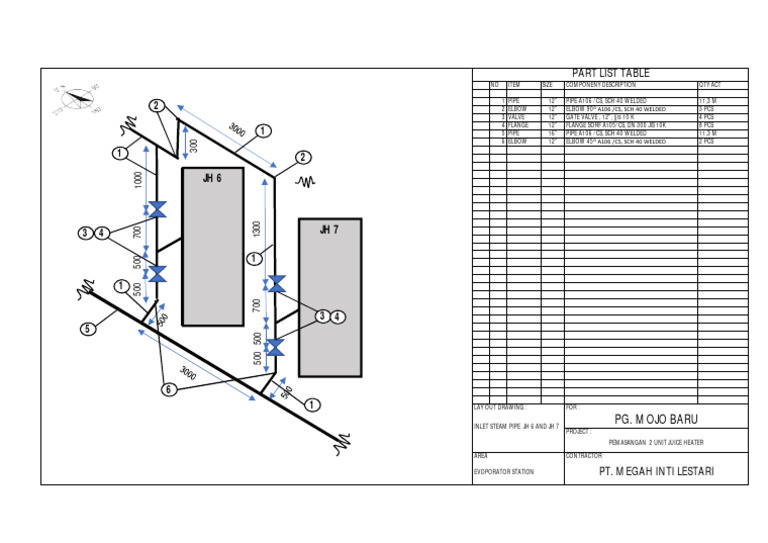 Piping Drawing Mojo Steam Pipe | PDF