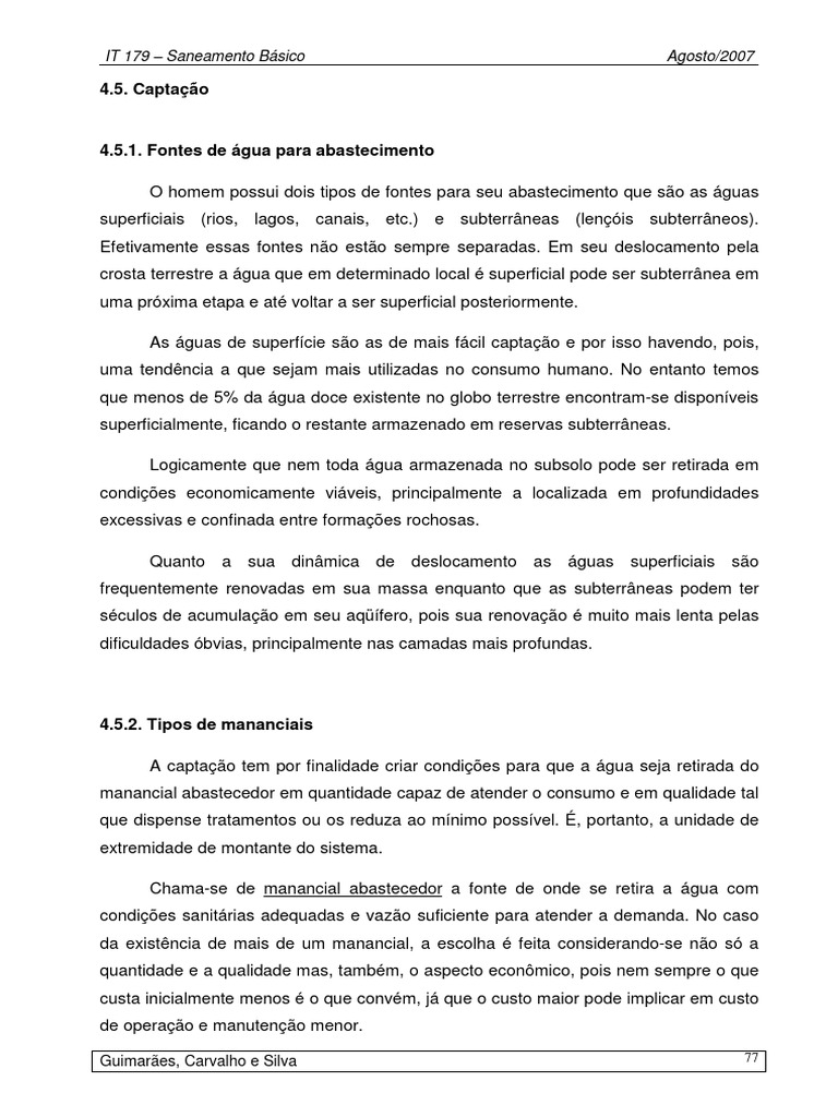 Cap 4 Parte 2 | PDF | Cloreto de polivinila (PVC) | Água