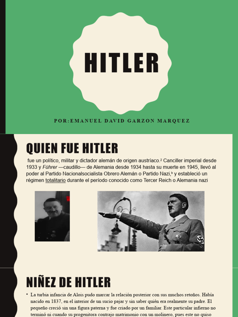 Hitler | PDF | nazismo | Alemania nazi