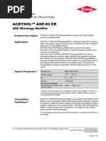Crodamide ER Z 000040 Technical Data Sheet | PDF | Lubricant | Polymers