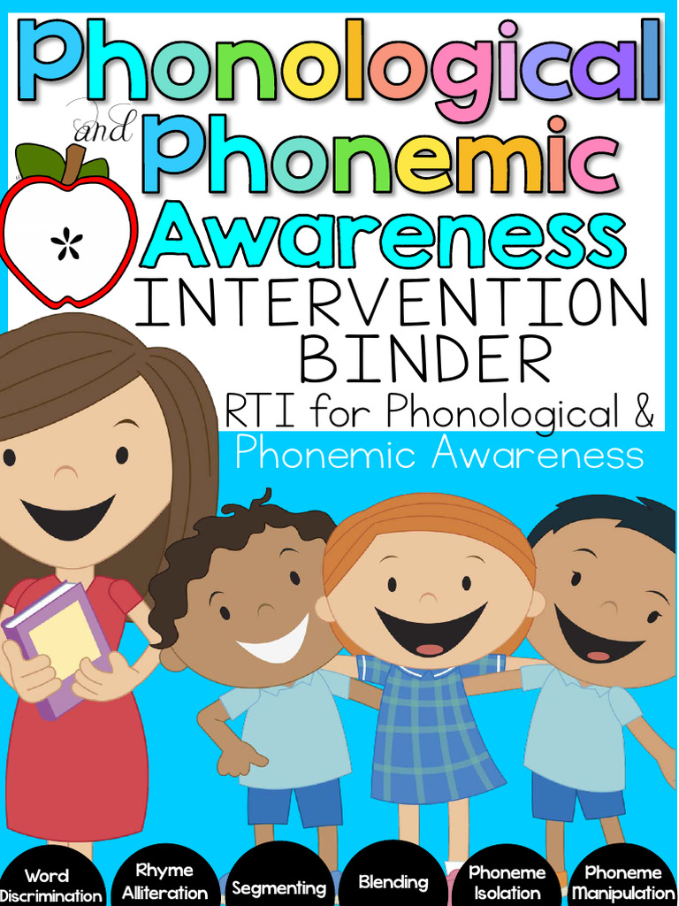 Intervention Binder: RTI For Phonological & | PDF | Syllable | Phoneme