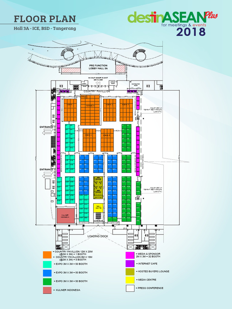 Floor Plan Hall 3A ICE | PDF