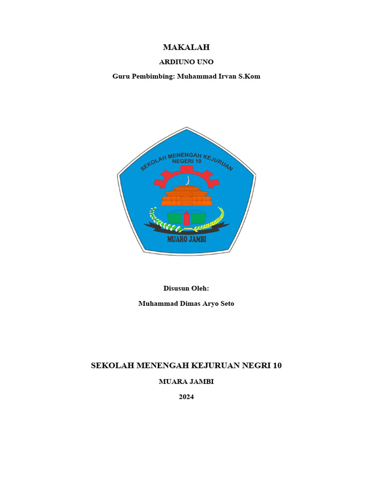 MAKALAH ARDUINO Docx | PDF | Seni | Komputer