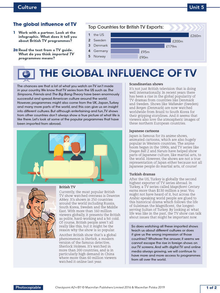 Checkpoint_A2__B1_TRC_Unit_5_Culture_worksheet | PDF