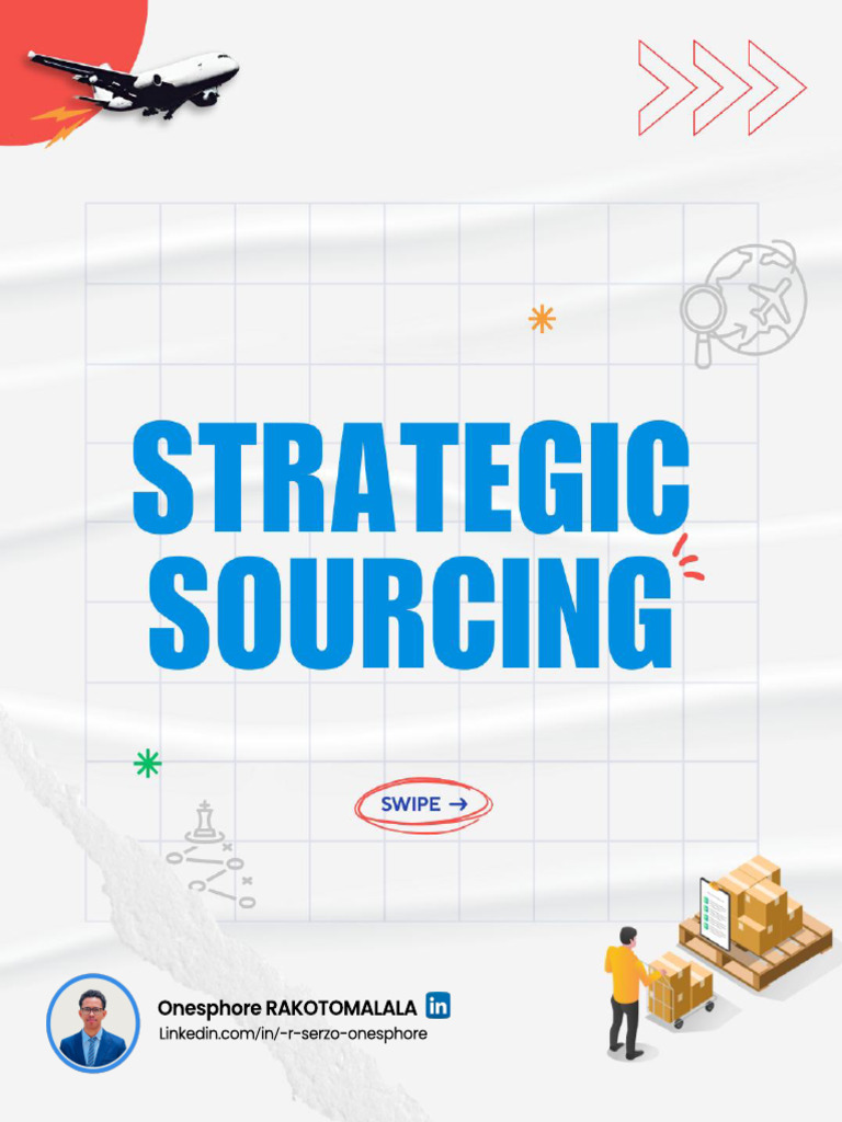 Strategic Sourcing | PDF | Procurement | Supply Chain