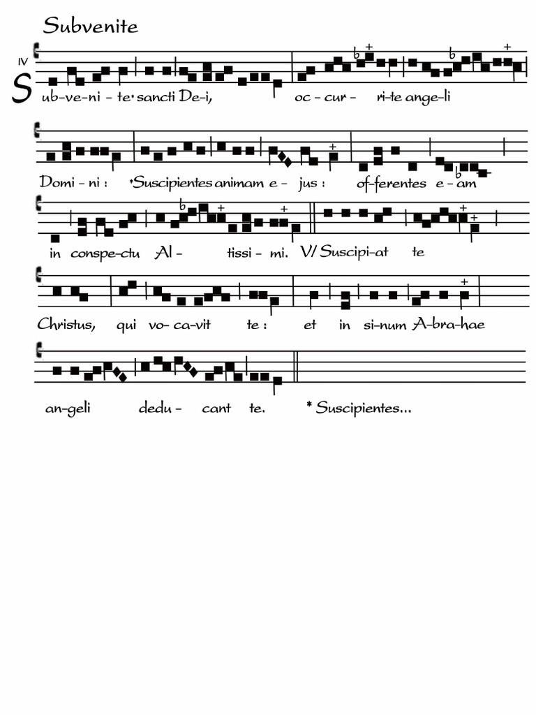1 - Subvenite | PDF