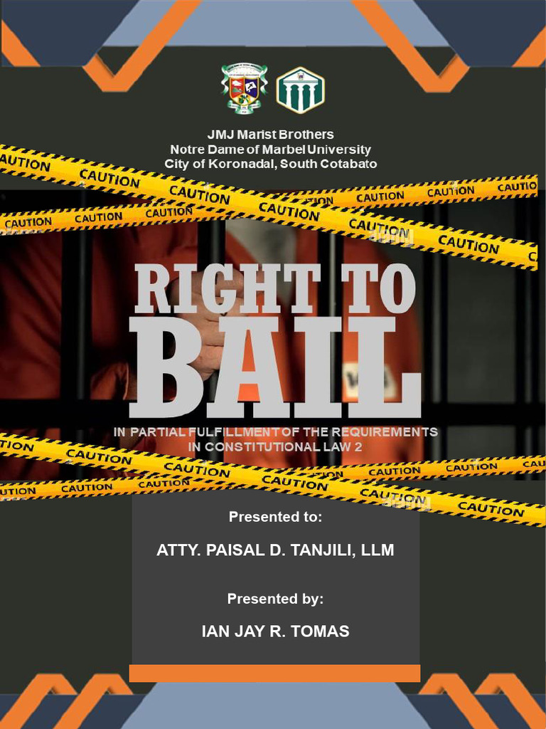 05 - Righ to Bail | PDF | Bail | Extradition