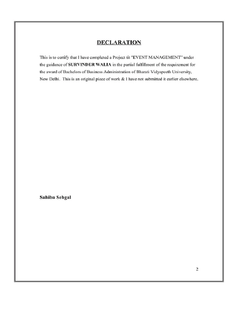 Event Planning | PDF