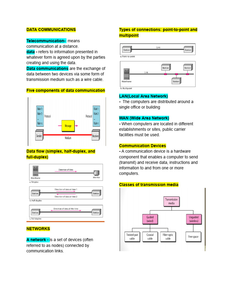 Untitled Document | PDF | Computer Network | Telecommunications