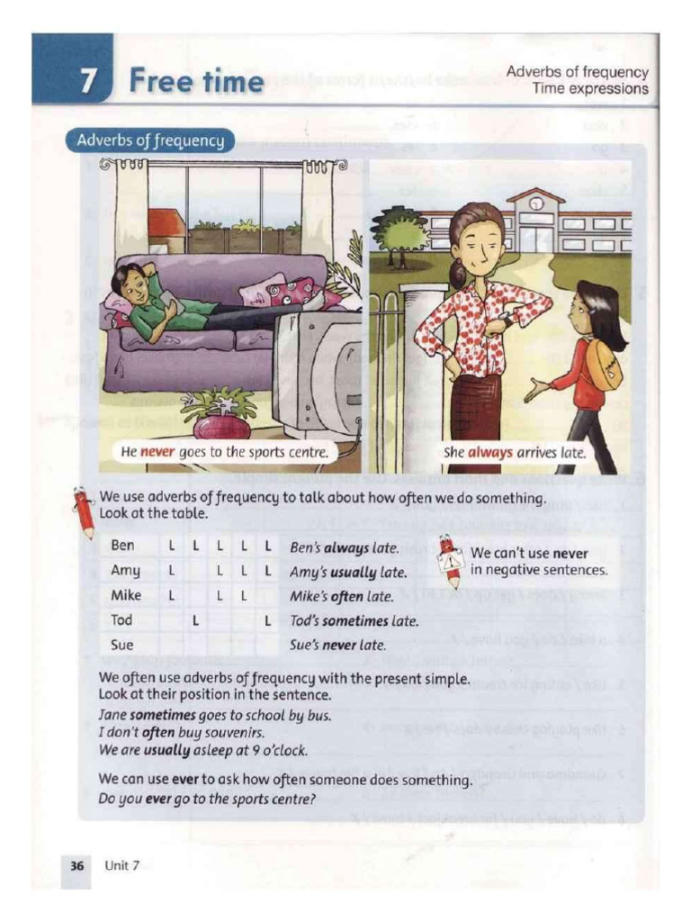 Grammar Unit 7 FF3 | PDF